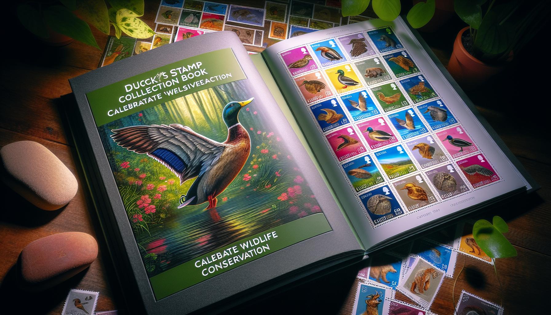 Duck Stamp Collection Book: Celebrate Wildlife Conservation ...