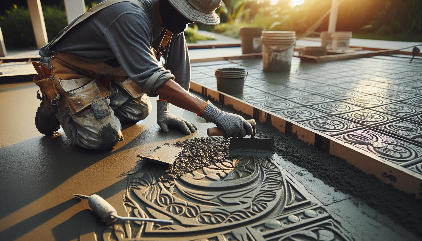 How To Stamp Concrete: Pro Techniques And Tips » Stampostage.info